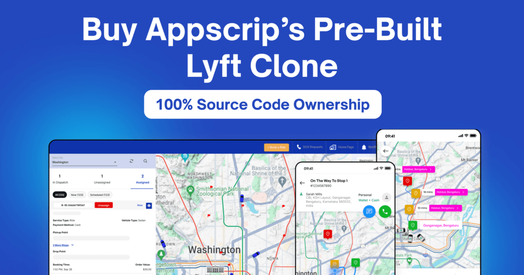 Clon de Lyft: el mejor script para aplicaciones de reserva de taxis en 2025