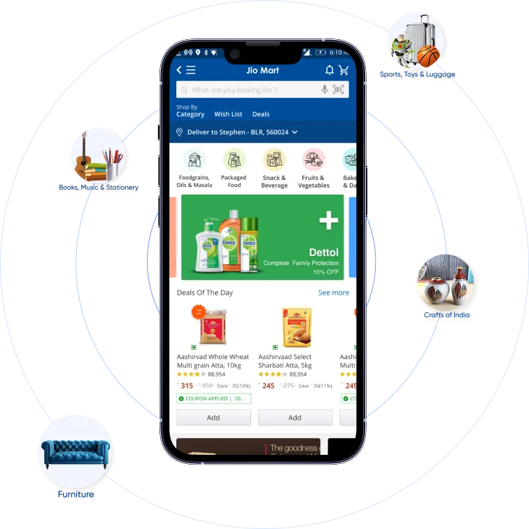 JioMart Case Study | Grocery Delivery App By Appscrip
